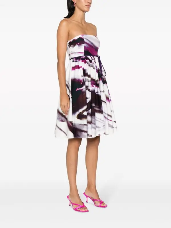 slim fit dress slacks Exceptional Off-The-Shoulder Flared Midi Dress main image 1