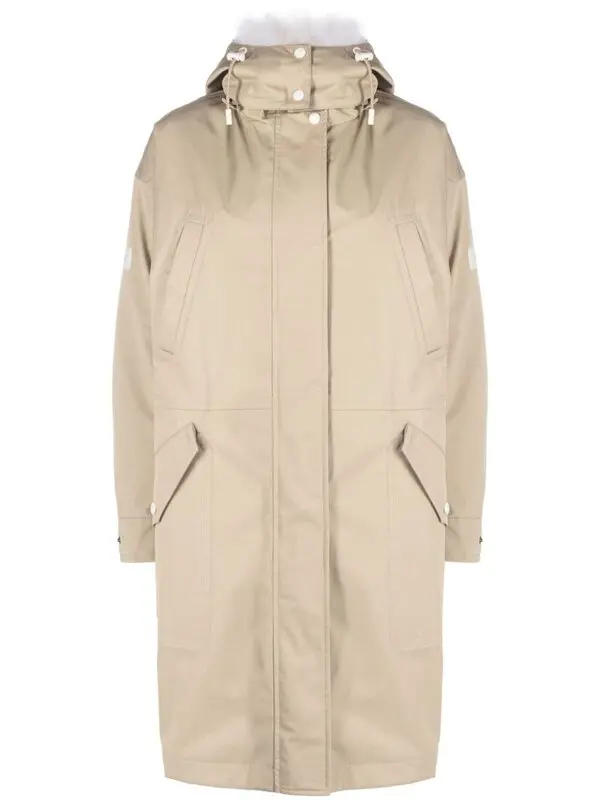 YVES SALOMON Hooded Midi Parka