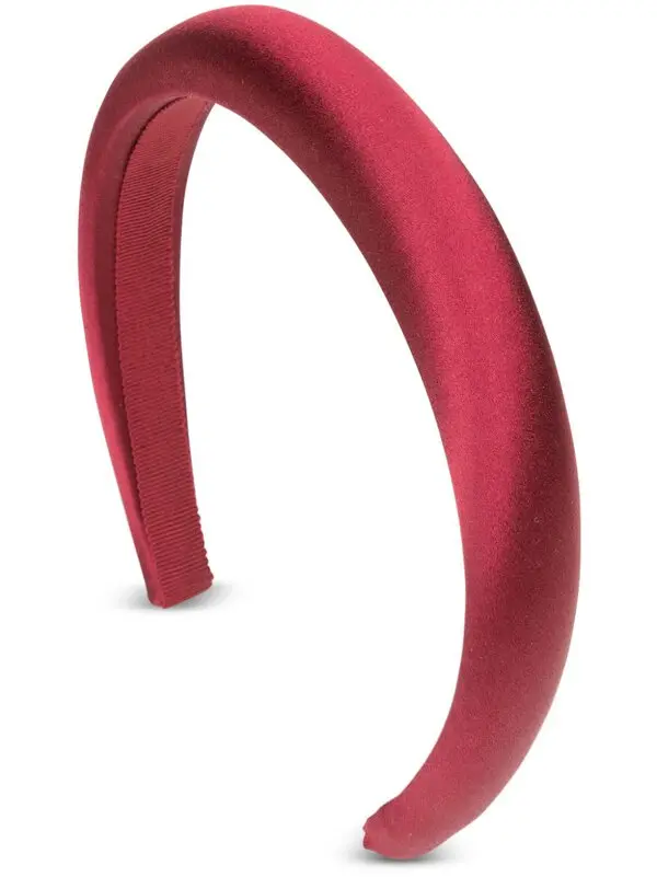 JENNIFER BEHR Tori Silk Headband - Red