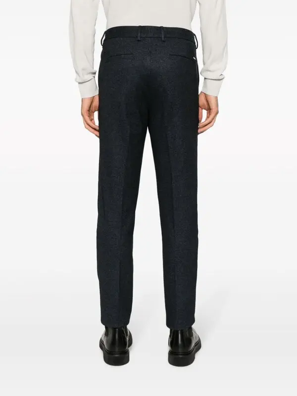 BOSS Logo Patch Tapered Trousers