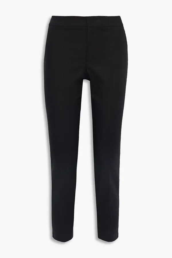Red Valentino Cotton-blend Cady Slim-leg Pants