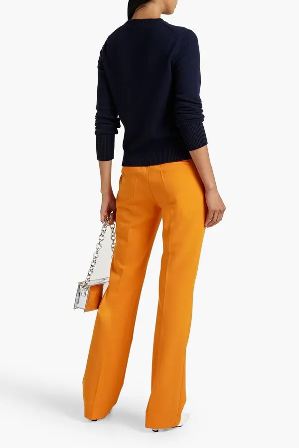 Another Tomorrow Cashmere And Wool-blend Sweater