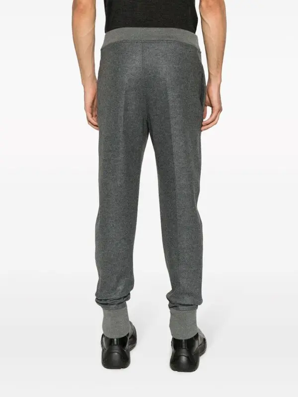 JIL SANDER Elasticated-waistband Wool Track Pants