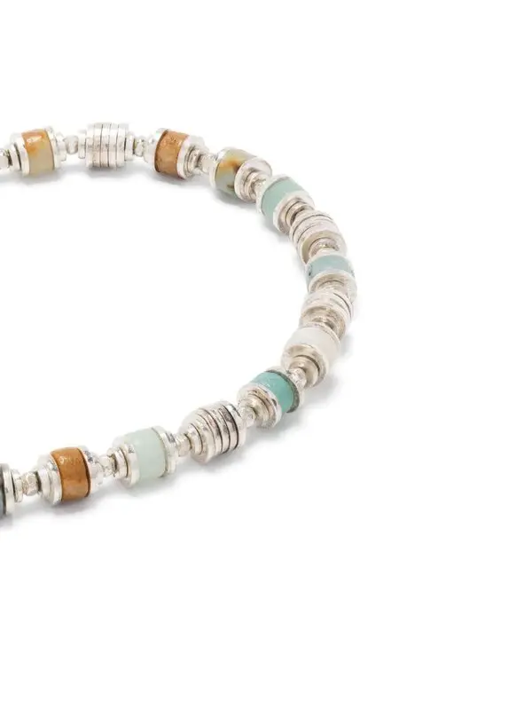 MAOR Saguaro Beaded Bracelet - Silver