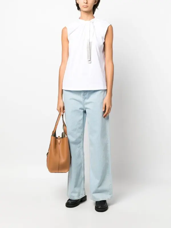 Fabiana Filippi Cotton Tank Top