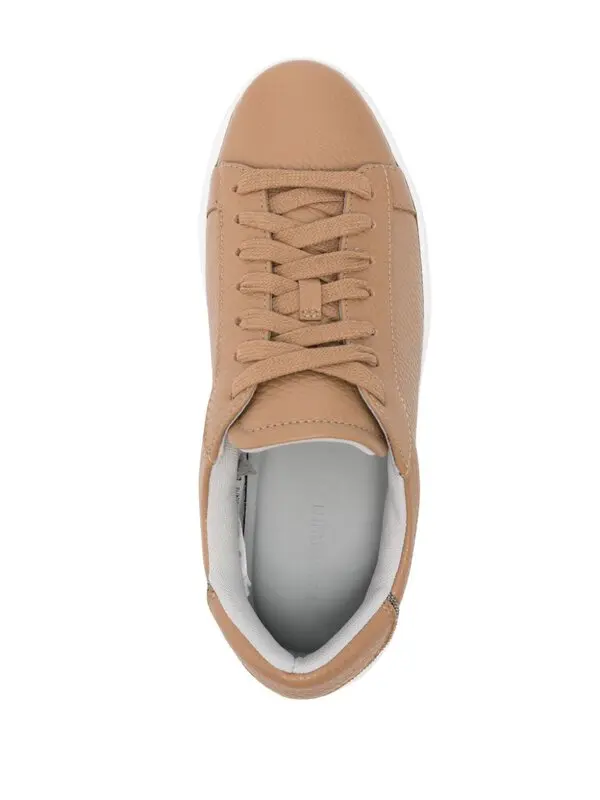Fabiana Filippi Lace-up Leather Sneakers