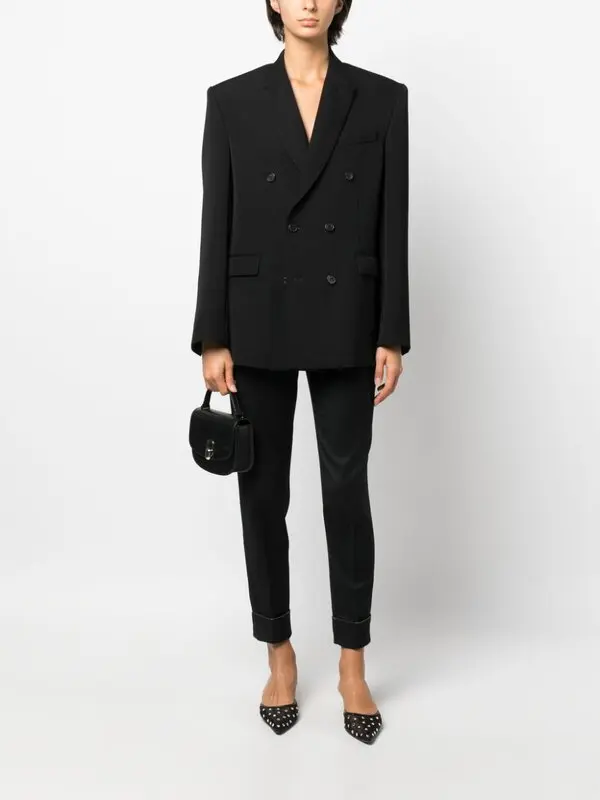 Fabiana Filippi Cropped Tailored Trousers - Black