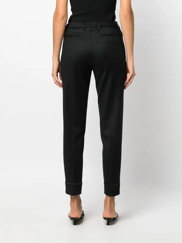 Fabiana Filippi Cropped Tailored Trousers - Black