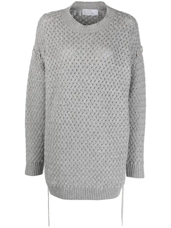Giuseppe Di Morabito Knitted Minidress - Grey