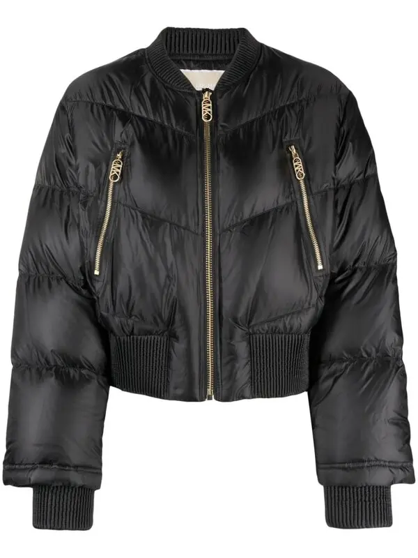 Michael Kors Logo-patch Padded Jacket