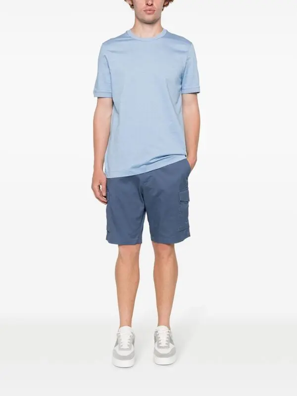 Tommy Hilfiger Logo-embroidered Cotton T-shirt