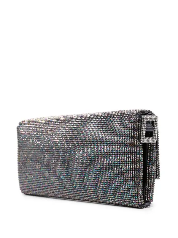 Benedetta Bruzziches Small Vittissima Spectre Crystal Bag - Black