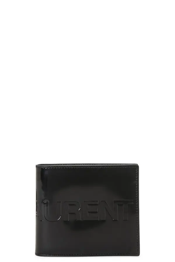 Saint Laurent Wallet In Black - Nero