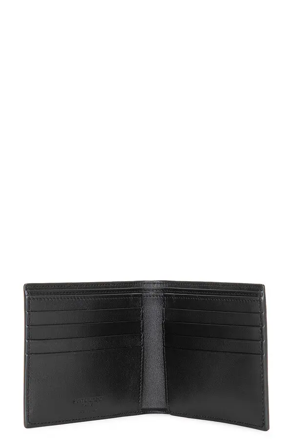 Saint Laurent Wallet In Black