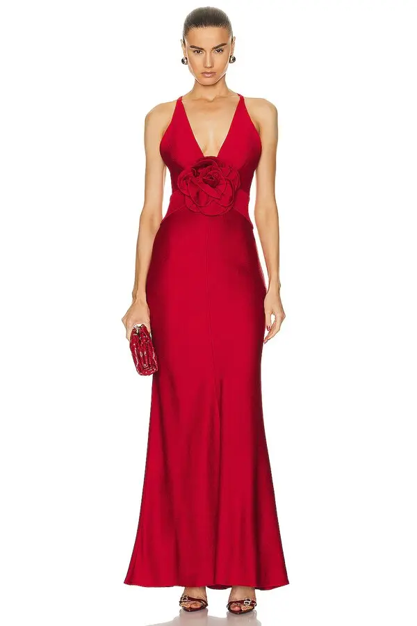 fitted lace wedding dress Daniela Reddish Dress main image 1