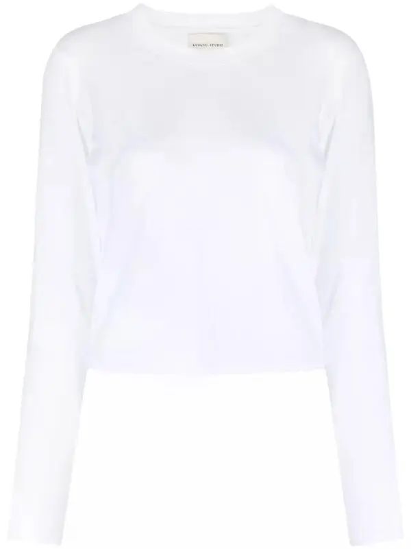Loulou De Saison Masal Long-sleeve T-shirt - White