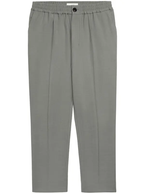 Ami Elasticated Cropped Trousers