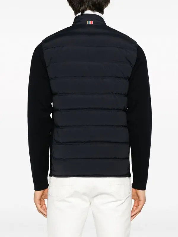 Orlebar Brown Wallace Panelled Padded Jacket - Blue