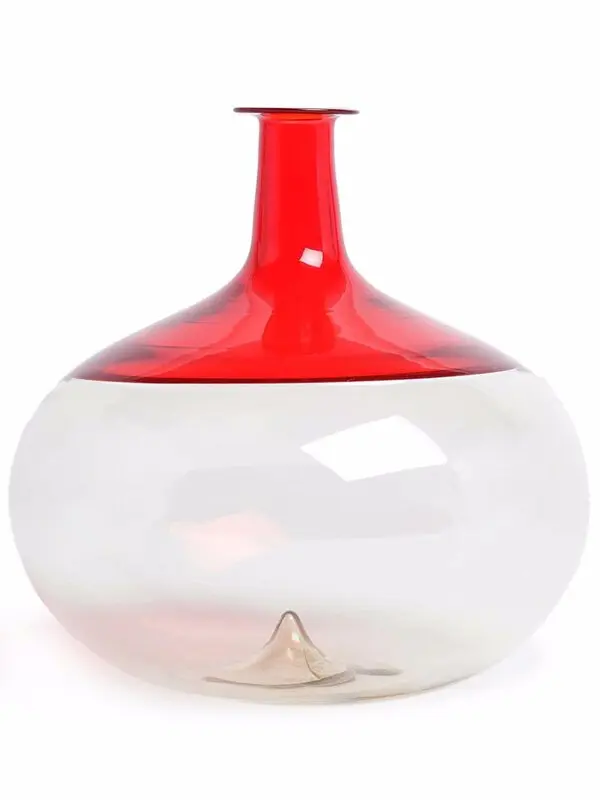 VENINI Bolle Glass Bottle - White