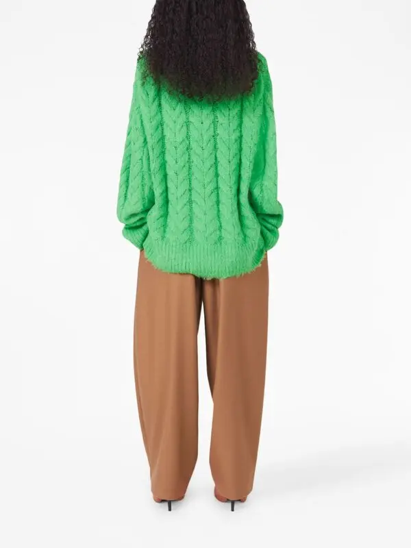 Stella McCartney Ribbed Cable-knit Jumper