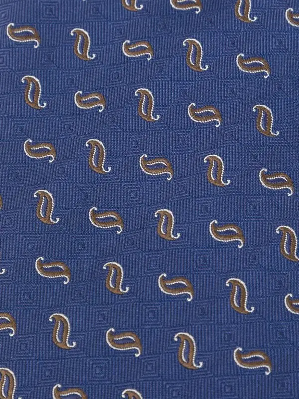 Brioni Paisley-pattern Silk Tie