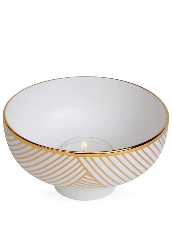 1882 LTD Lustre Tealight Bowl - Black