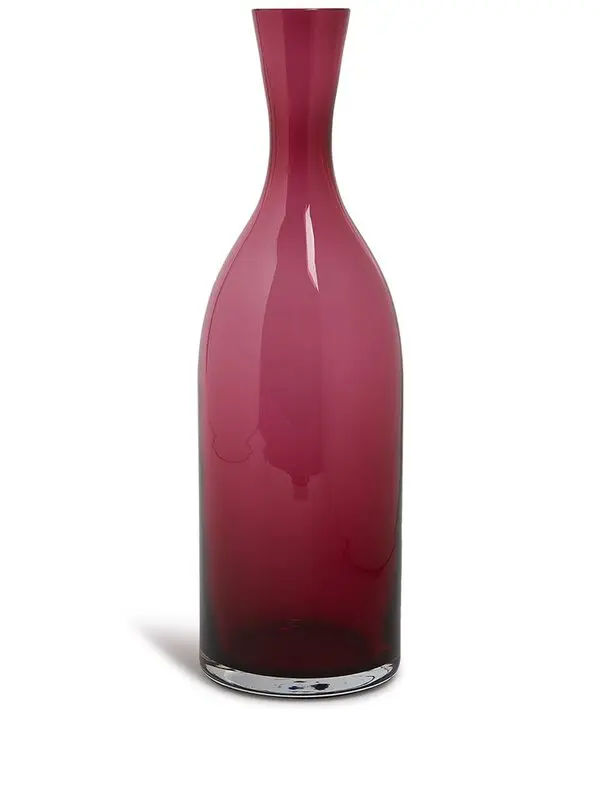 NASONMORETTI Morandi Glass Bottle - Red