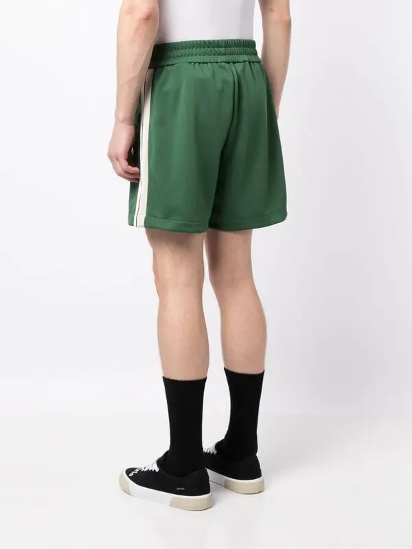 Palm Angels New Classic Embroidered Track Shorts
