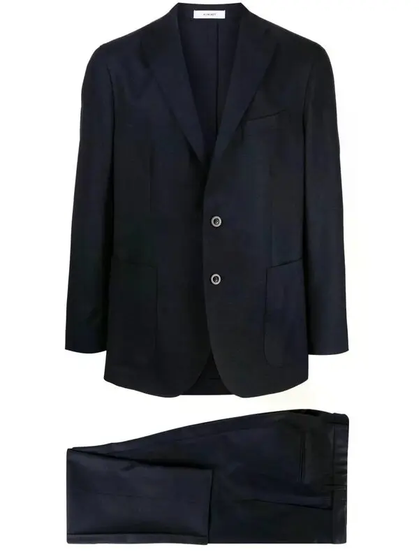 Boglioli Single-breasted Virgin Wool Suit