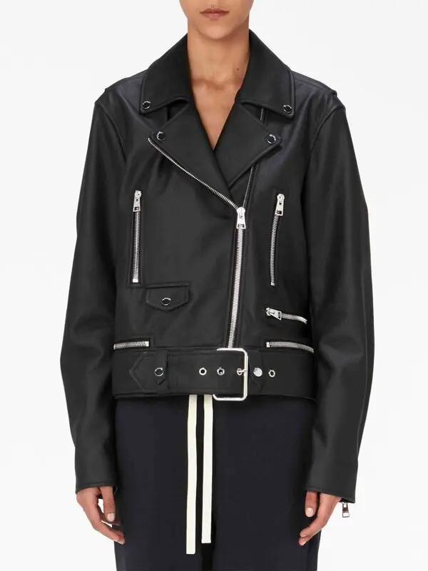 JW Anderson Leather Biker Jacket