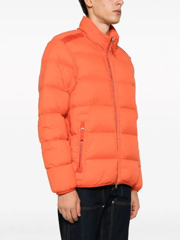 Stone Island Quilted Down Jacket - Orange