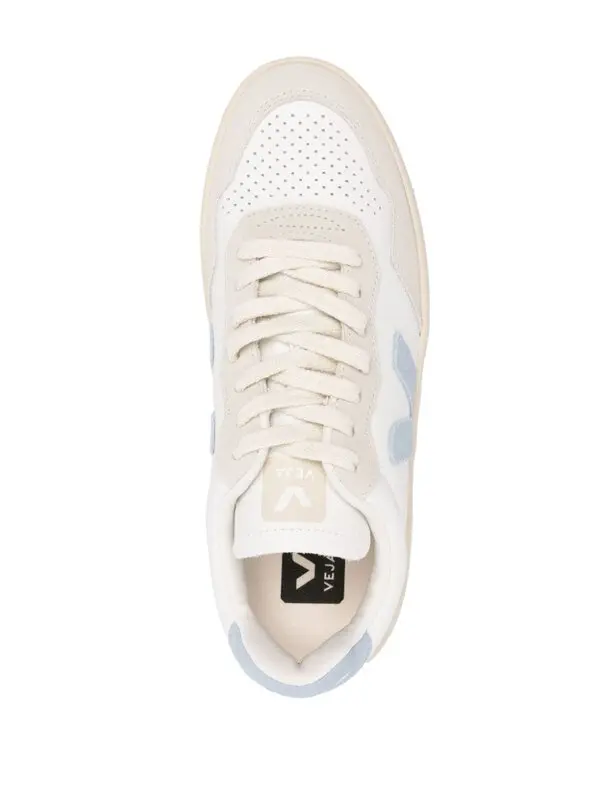 VEJA V-90 Low-top Leather Sneakers - White