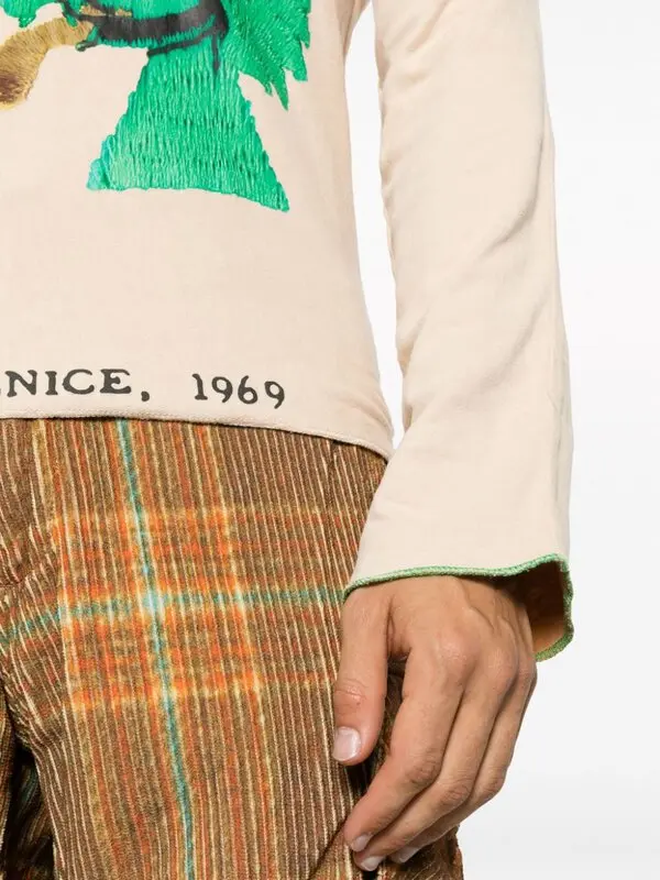 ERL Slogan-print Long-sleeve T-shirt