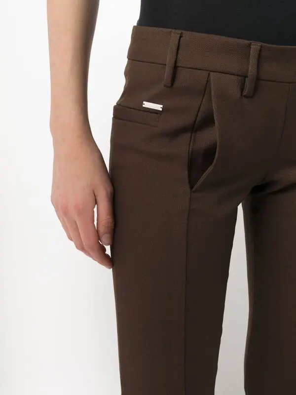 Dsquared2 High-waisted Slim-cut Trousers