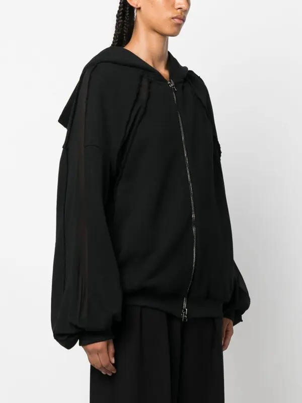 TOM FORD Panelled Zip-up Hoodie