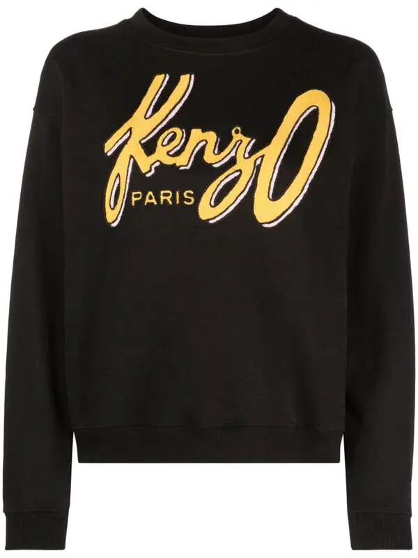Kenzo Archive Logo-embroidered Sweatshirt