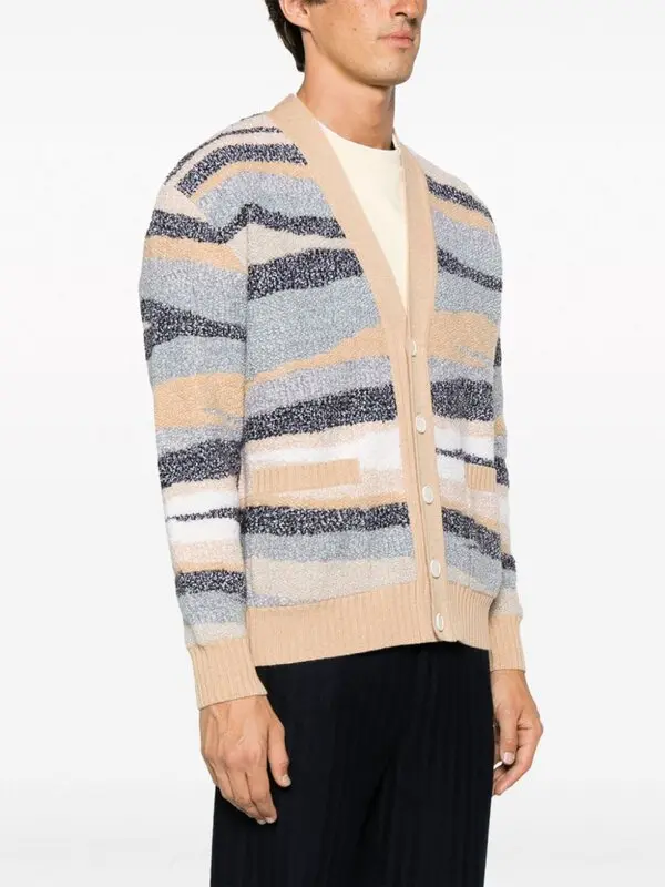 Missoni Zigzag-jacquard Wool Cardigan