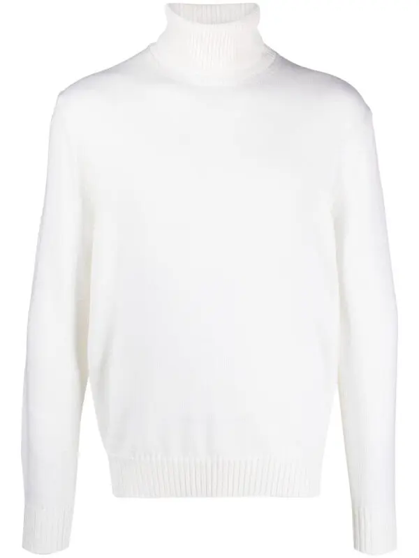 BALLANTYNE Roll-neck Wool Jumper