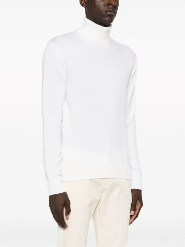 BALLANTYNE Roll-neck Wool Jumper