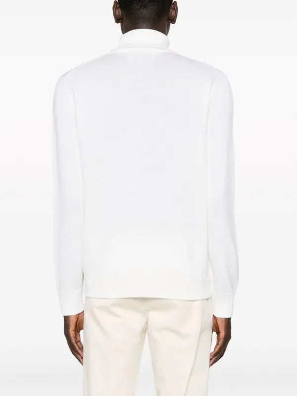 BALLANTYNE Roll-neck Wool Jumper