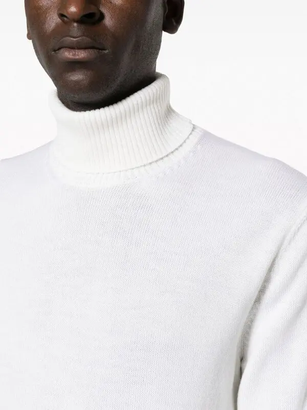 BALLANTYNE Roll-neck Wool Jumper