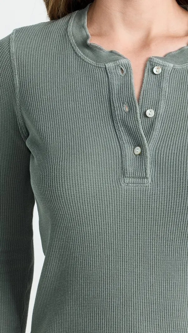 AMO Thermal Henley Tee