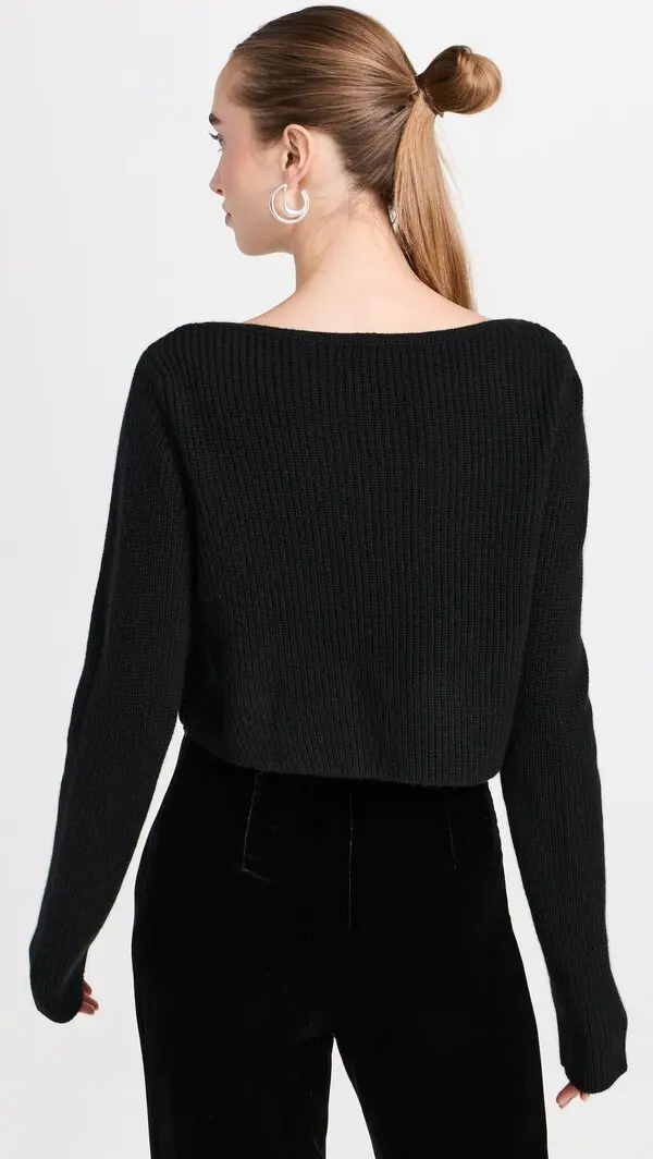 Le Kasha Cannes Cashmere Cropped Sweater