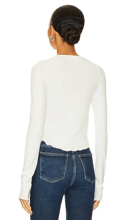 THE LINE BY K Cathal Long Sleeve Top - White