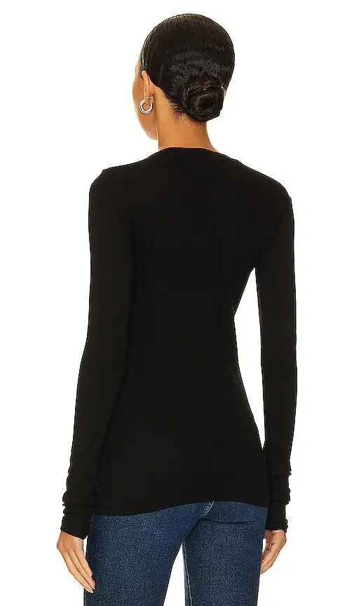 Lamade Long Sleeve Thermal Tee - Jet Black