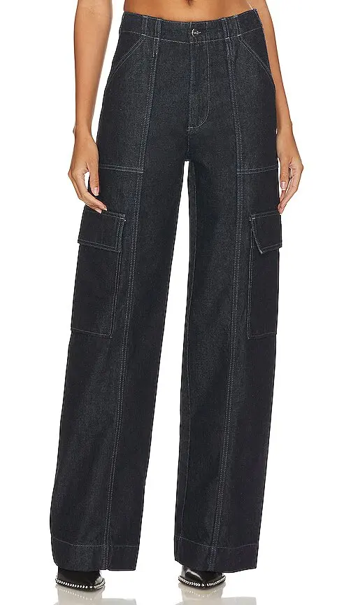 Ag X Emrata Amia Wide Leg Jean
