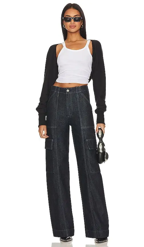 Ag X Emrata Amia Wide Leg Jean