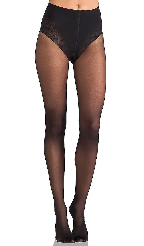 Wolford Tummy 20 Control Top Tights - Black
