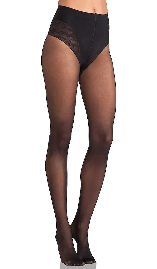 Wolford Tummy 20 Control Top Tights - Black
