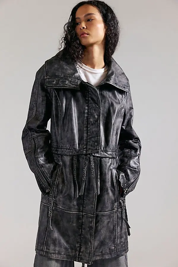 NICHOLAS K Casper Leather Jacket